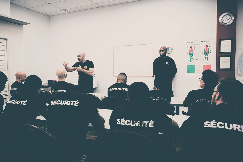 Security Guard; try our complete security services